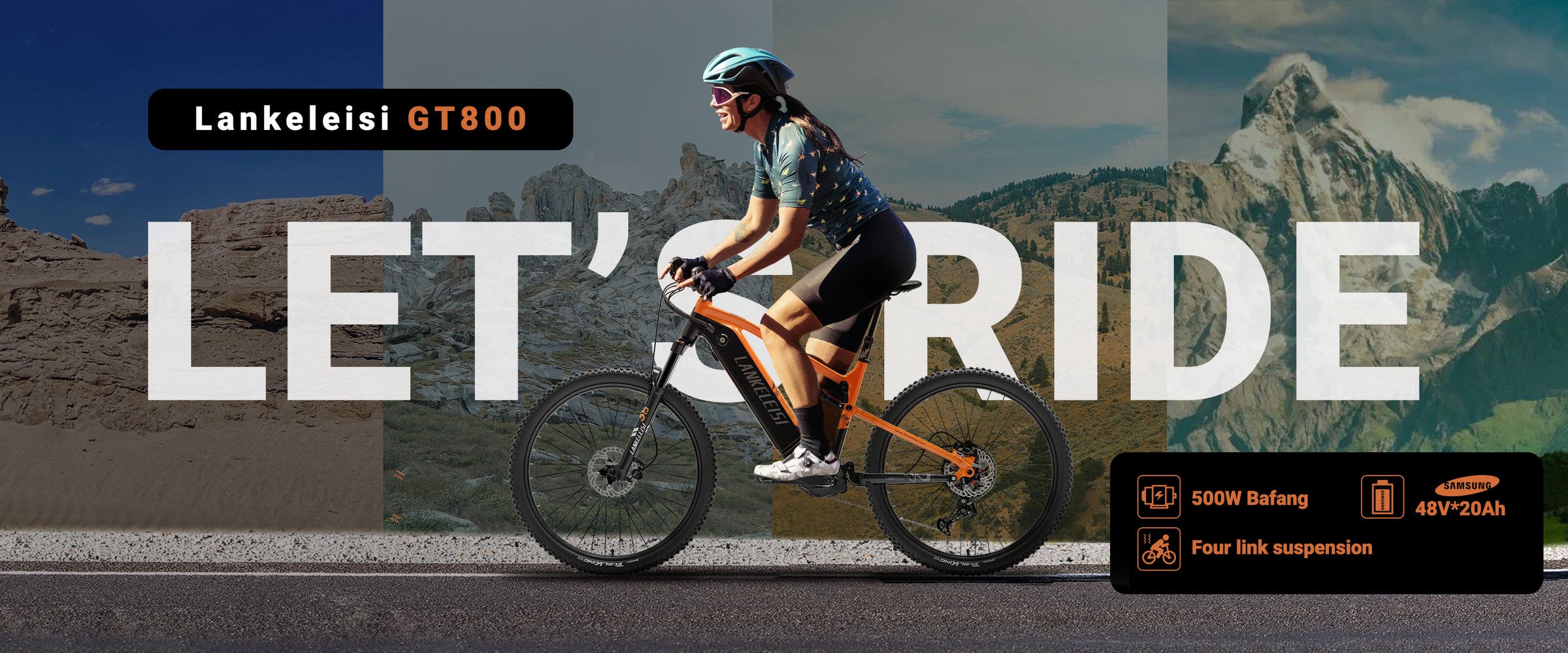 Lankeleisi Official Site RV800PLUS/MG740PLUS Electric Mountain Bike