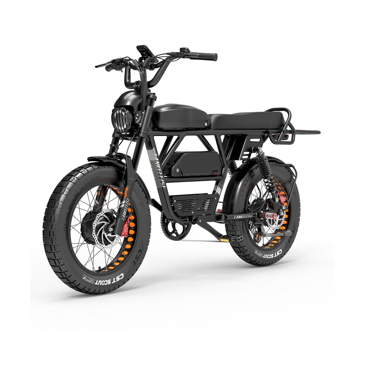 LANKELEISI X-Black Knight 2000W Dual Motor Maximum range 280KM ...